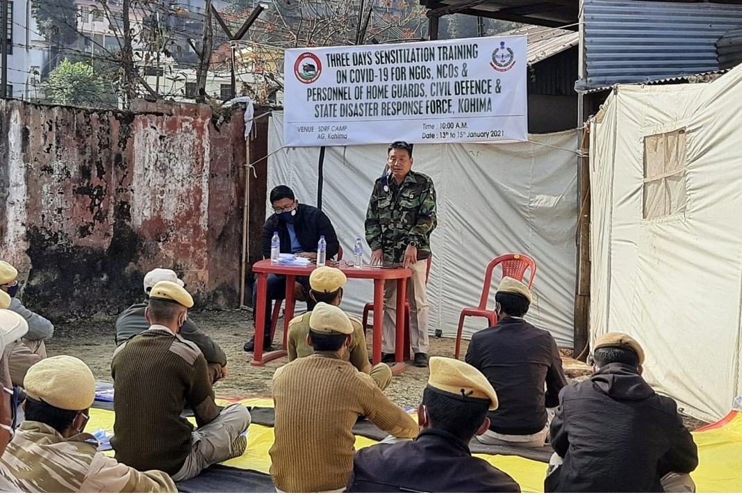 SENSITIZATION & AWARENESS TRAINING ON COVID-19 HELD AT KOHIMA | DIPR Nagaland-Department of ...